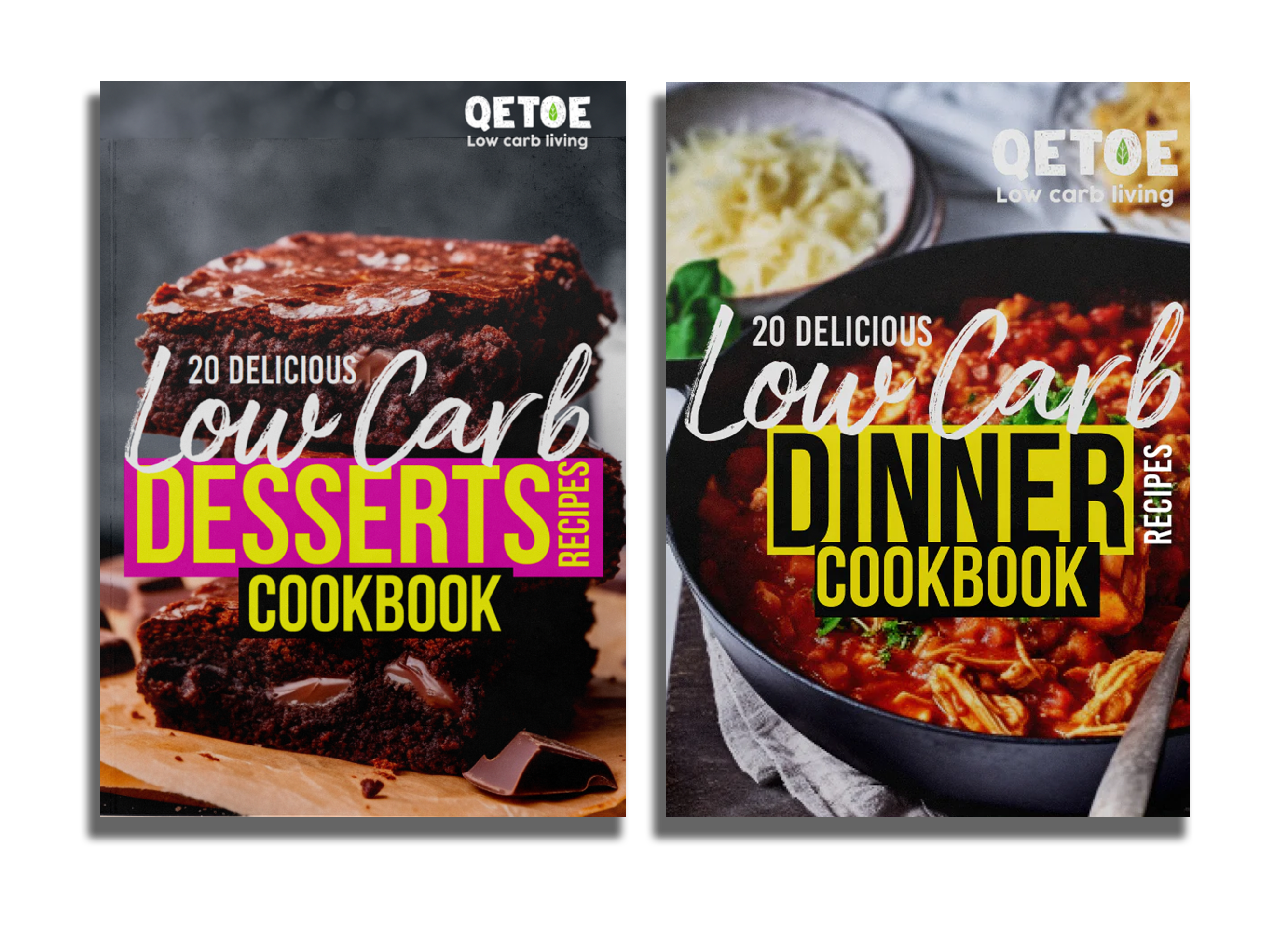 Qetoe BUNDLE E-COOKBOOK DEAL – Qetoe Low carb pasta